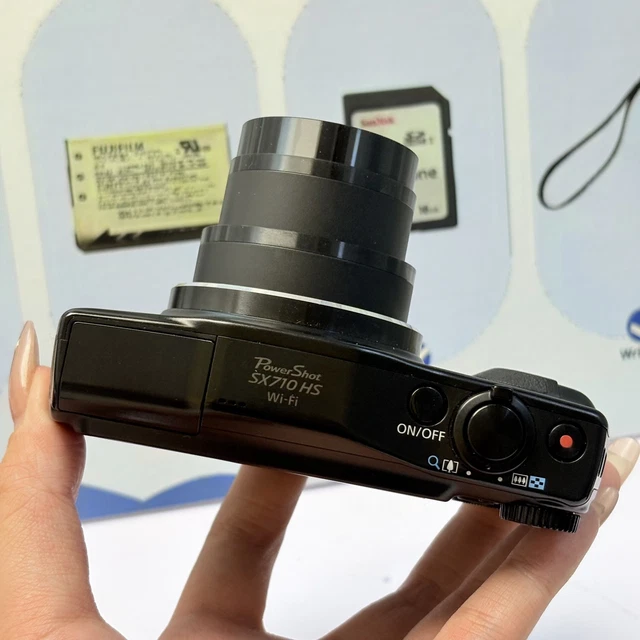 CANON POWERSHOT SX710 HS 30x Zoom Digital Camera English Black - 95%new ...