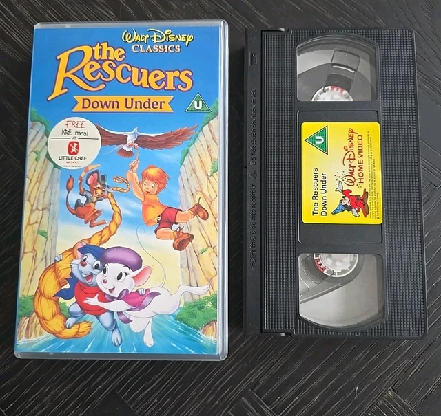 WALT DISNEY CLASSICS - The Rescuers Down Under - VHS £5.91 - PicClick UK