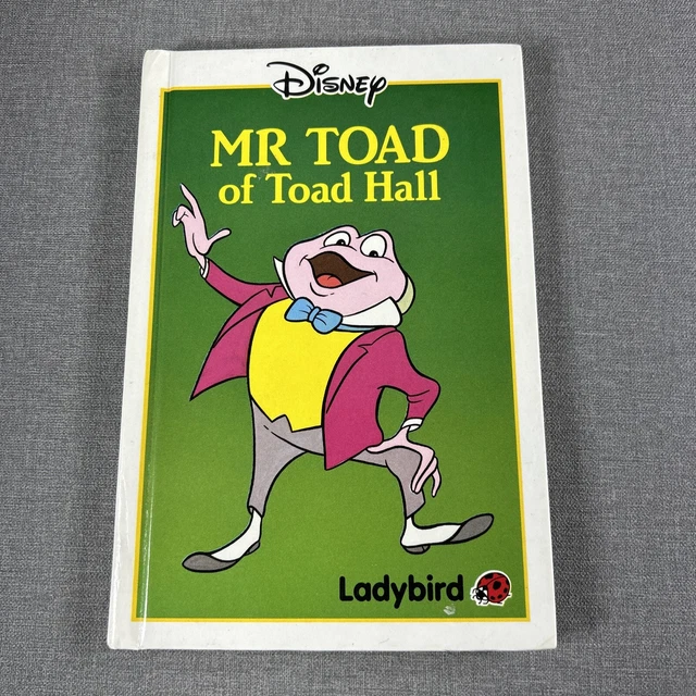 DISNEY ~ MR Toad of Toad Hall : Ladybird 1988 Hardcover Book £4.91 ...