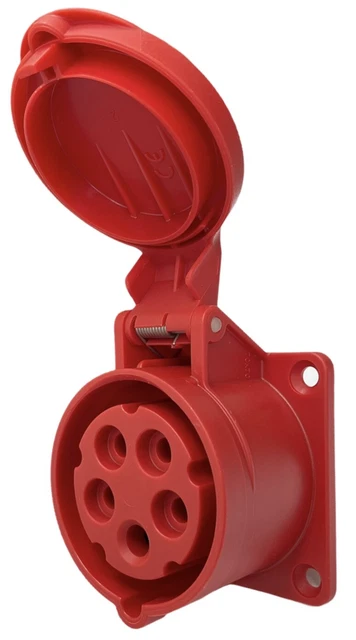 PCE CEE MOUNTING socket recessed socket three-phase current recessed ...