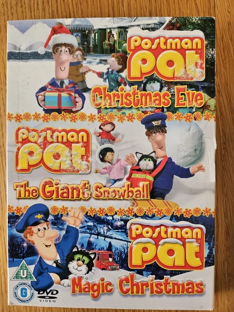 POSTMAN PAT DVD Giant Snowball / Christmas Eve / Magic Christmas Kids 3 ...