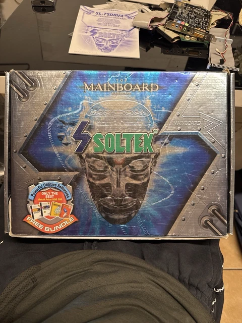 SOLTEK SL-75DRV4 VIA KT266A + VT8233A Top Main board Set £31.87 ...