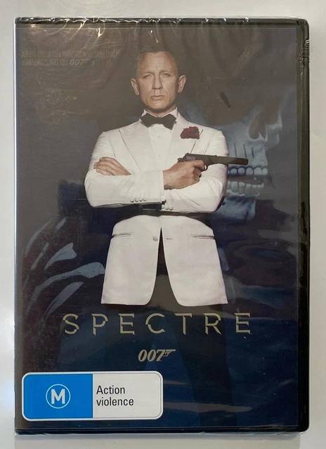 JAMES BOND 007 Spectre DVD Movie Film Daniel Craig 2016 Action Spy ...