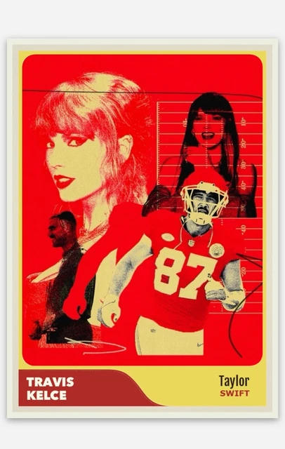 TRAVIS KELCE TAYLOR Swift Kansas City Chiefs NFL Sänger Dating ACEO ... TRAVIS KELCE TAYLOR Swift Kansas City Chiefs NFL Sänger Dating ACEO ...