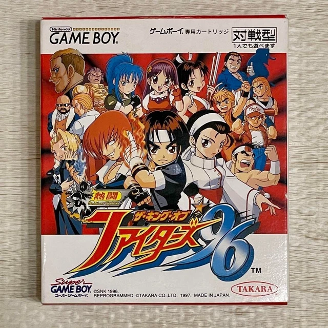 NETTOU THE KING OF FIGHTERS 96 Game boy Nintendo Game Cartridge Takara ...