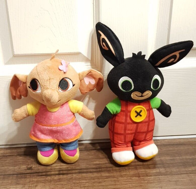 CBEEBIES BING BUNNY and Sula Elephant Talking 25cm Soft Plush Toys £15. ...