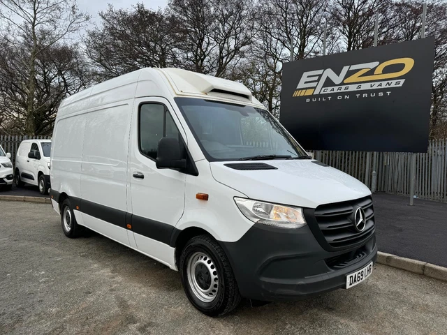2019 69 REG Mercedes Benz Sprinter 314 Cdi Mwb Fridge Van White Euro 6 ...