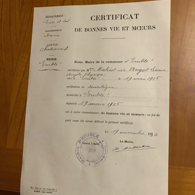 Modèle Certificat De Bonne Vie Et Moeurs Guide Complet - Decouverte