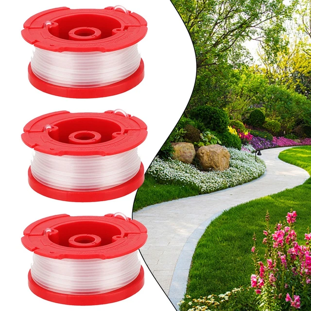 FOR CRAFTSMAN STRING Trimmer Replacement Spools Set of 3 with Nylon ...