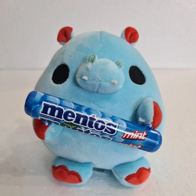 ZURU SNACKLES MENTOS Hugh Hippo Blue Soft Plush Toy 5.5” 14 cm £4.99 ...