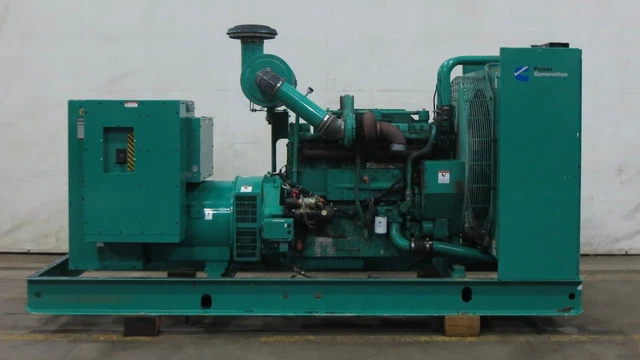 CUMMINS DFED 500 kW diesel generator, 5814 Hrs Yr 2001 - CSDG #4073 ...