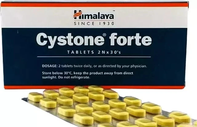 CYSTONE FORTE BY Himalaya Kidney Stone Relief 5 Box | 300 Tabs | Exp 02 ...