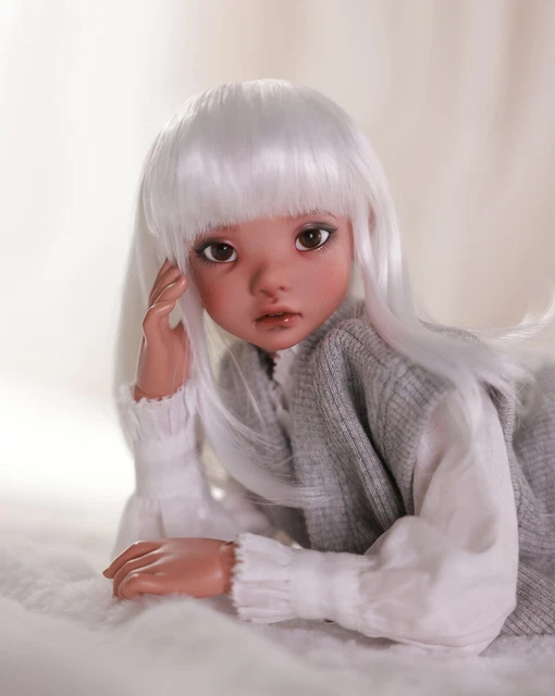 FULL SET TAN Skin Resin Ball Jointed Doll 1/4 BJD MSD Girl Doll Zora ...