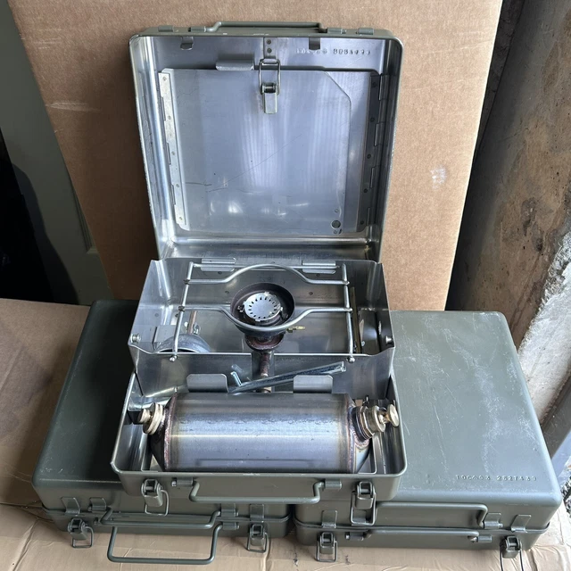 3 X NO12 Diesel Multi Fuel Paraffin Field Stove Cooker Hob British Army ...
