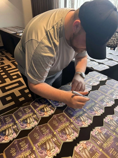 LUKE LITTLER WORLD Darts Champion 2025 Ultimate Darts Card - Signed ...