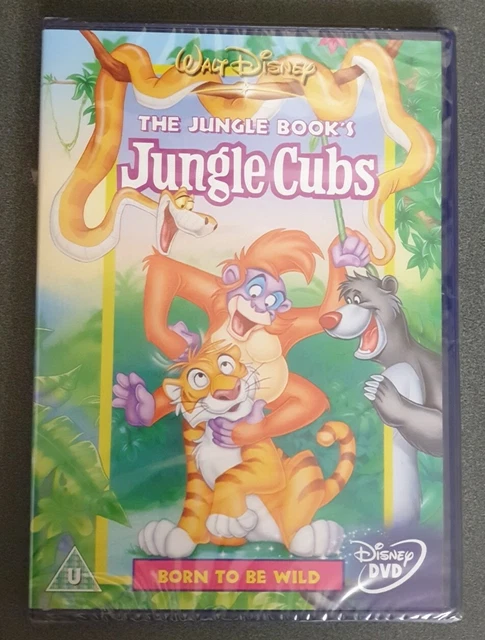 THE JUNGLE BOOK'S Jungle Cubs Born To Be Wild (DVD) Disney neuf N ...