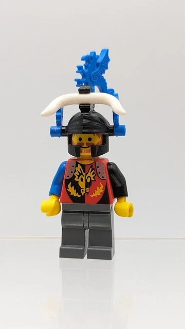 LEGO CASTLE-DRAGON KNIGHTS - Dragon Master Blue Feathers Figure ...