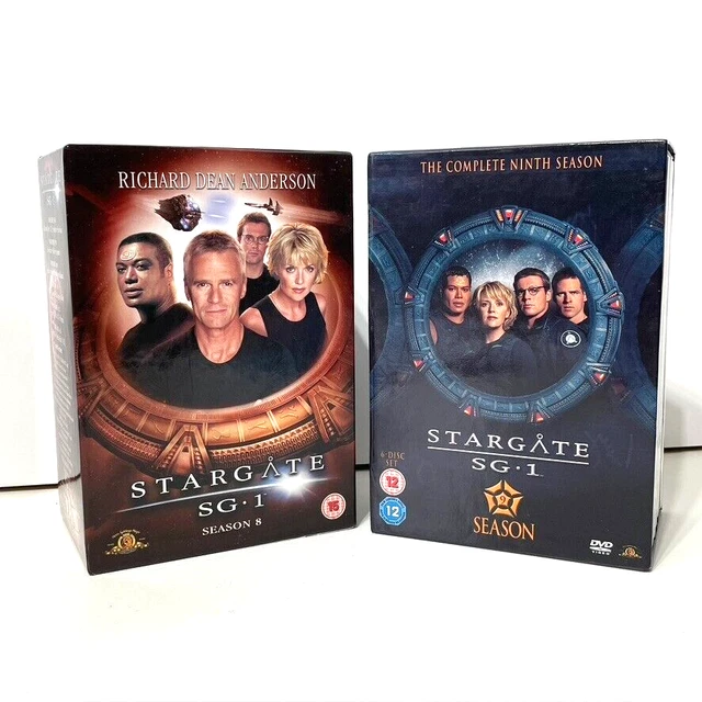 STARGATE SG1 DVD Box Set Complete Seasons 8 & 9 Vols 38-49 Space Opera ...