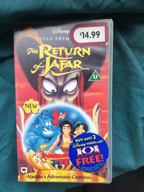 WALT DISNEY,S THE Return Of Jafar Video VHS U New & Sealed. £9.99 ...
