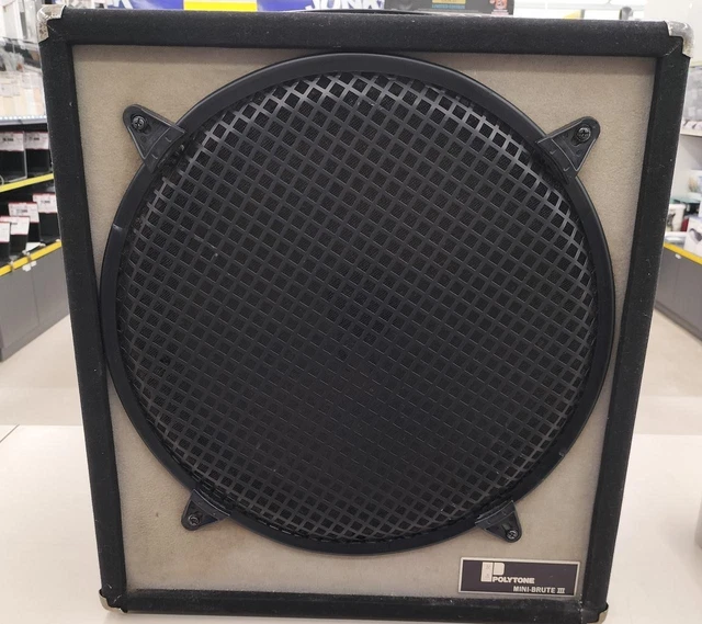 POLYTONE MINI-BRUTE III 100W Jazz Guitar Amp Combo Vintage Made in USA ...