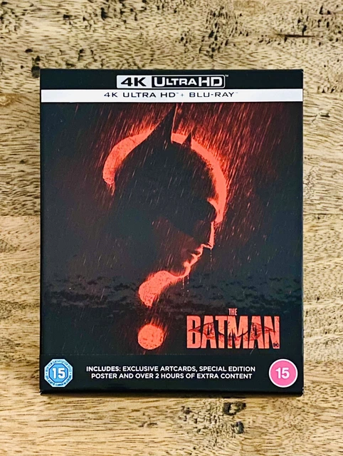 THE BATMAN (2022) 4K Ultra HD + Blu-ray 3-Disk Ltd Edition Steelbook *SEE DETAIL £29.95 ...