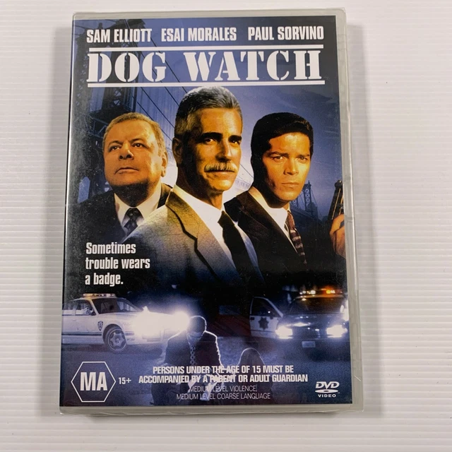 DOG WATCH (DVD 1996) Sam Elliott Paul Sorvino Esai Morales Region 4 new ...