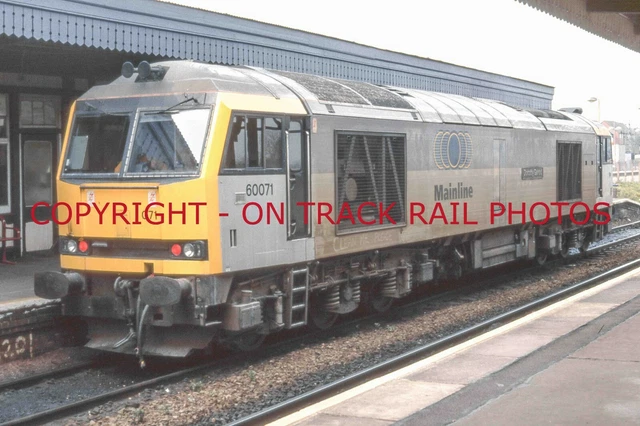 UK RAILWAY PHOTOGRAPH Of Class 60 60071. Rm60-744 £1.70 - PicClick UK