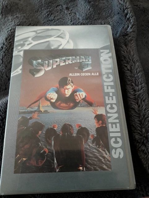 SUPERMAN - CHRISTOPHER Reeve . Warner Home Video / VHS Kassette / Rar ...