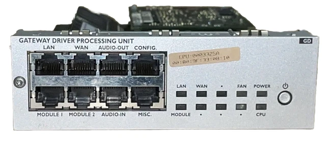 ALCATEL LUCENT OMNIPCX GD Gateway Driver Processing Unit Module ...
