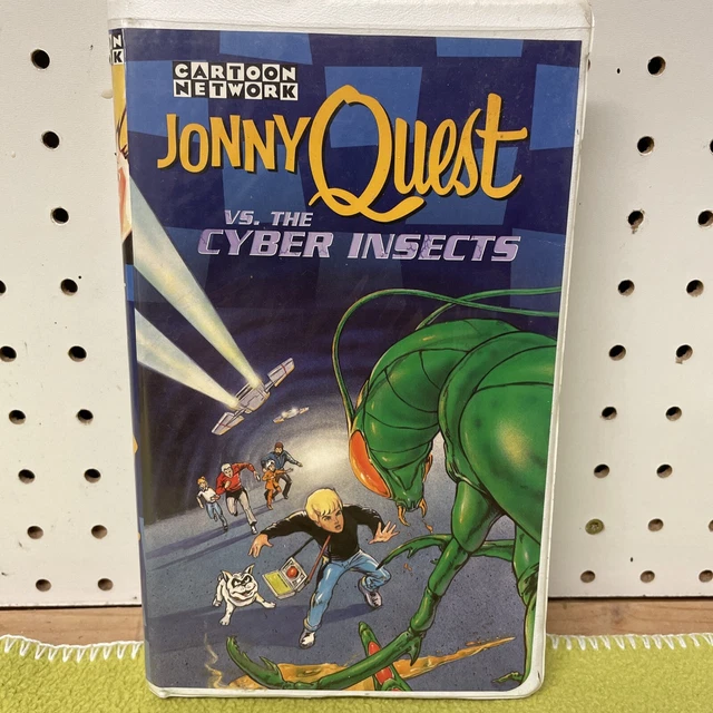 JONNY QUEST VS the Cyber Insects (VHS Tape; 1996) Clamshell Cartoon ...