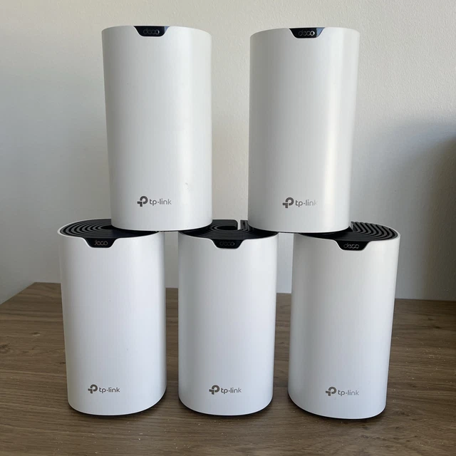 TP-LINK DECO WIFI S4R AC1200 Whole Home Mesh Wi-Fi X5 Units + Power ...