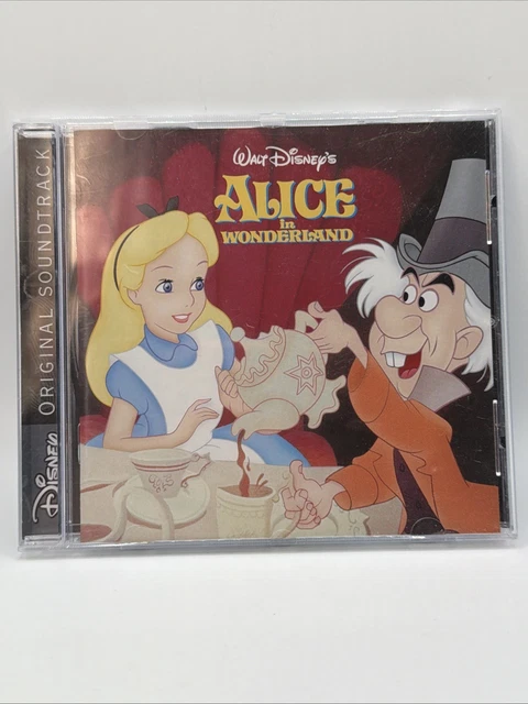 ALICE IN WONDERLAND Soundtrack Score Richard Hartley Walt Disney CD £33 ...