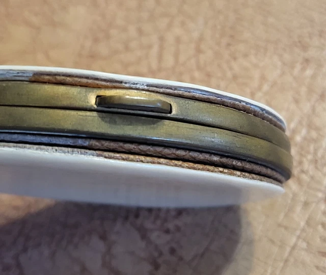 ANCIEN PORTE MONNAIE LOUIS D'OR BOURSE A SOUFFLET Epoque Napoleon III ...