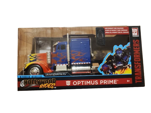 JADA METALS HOLLYWOOD Rides Transformers Optimus Prime Die Cast Studio ...