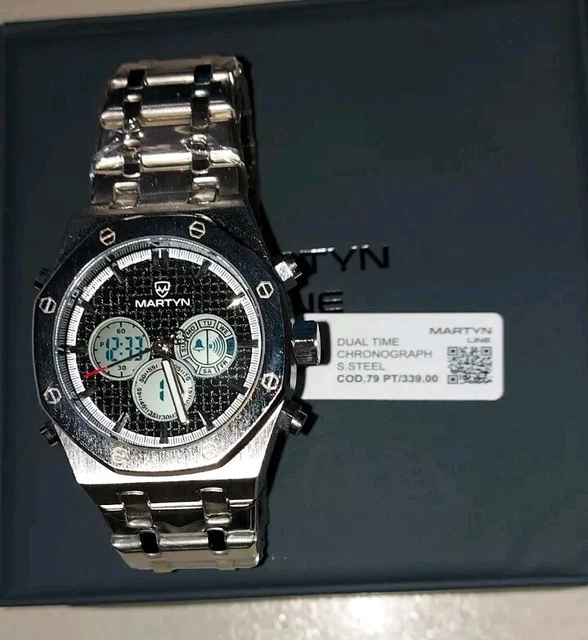 MARTYN LINE DUAL TIME CHRONOGRAPH WATERPROOF. SPECIAL EDITION. 3056 EUR ...