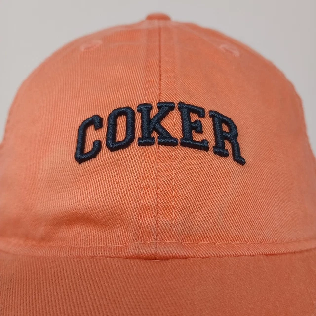COKER COLLEGE SOUTH Carolina Legacy Salmon Peach Adjustable Baseball ...