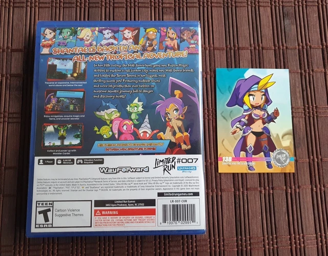 SHANTAE AND THE Seven Sirens PS5 Playstation 5 Limited Run Games EUR 67 ...