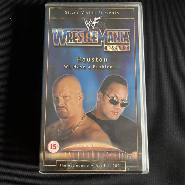 WWE WWF WRESTLEMANIA X-Seven 17 (VHS, 2001) RARE OOP FREE UK POSTAGE £19.99 - PicClick UK