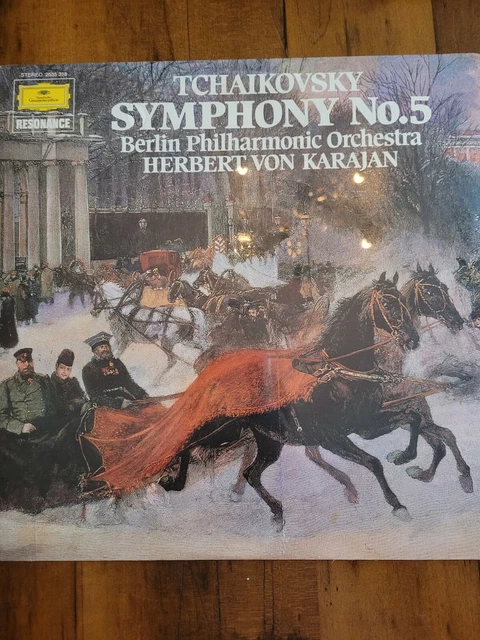 TCHAIKOVSKY SYMPHONY NO 5 Herbert Von Karajan Berlin Philharmonic ...