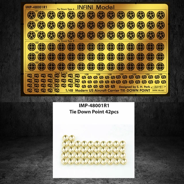 INFINI 1/48 MODERN USN Aircraft Tie Down Point set $25.50 - PicClick AU