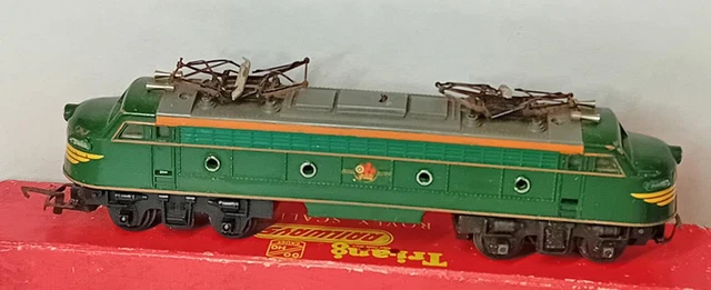 TRI-ANG TRIANG R257 Double Ended Electric Locomotive in Green & Orange ...