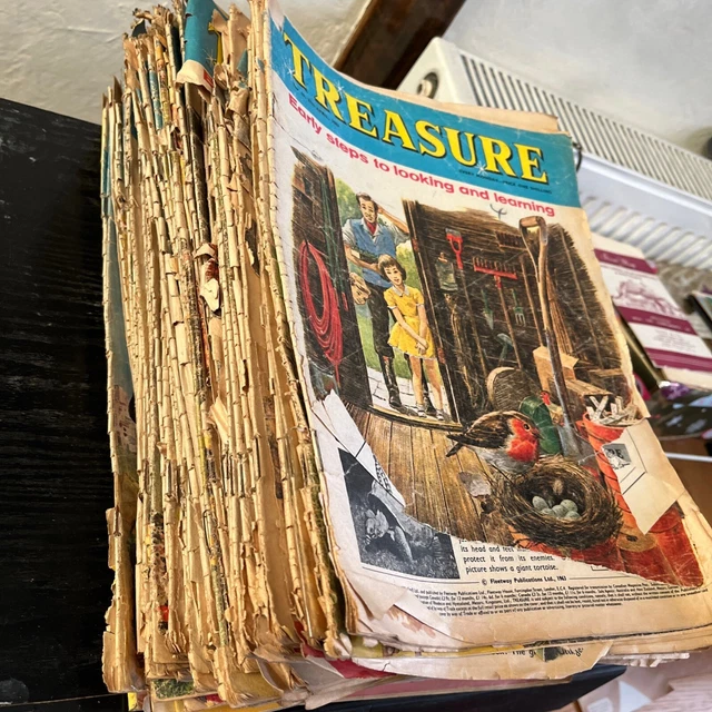 TREASURE MAGAZINE CHILDREN’S Educational 1963/4/5 up to 2kg £2.80 ...