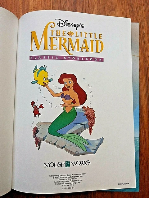 DISNEY'S THE LITTLE Mermaid Classic Storybook Collection 1997 $25.90 ...