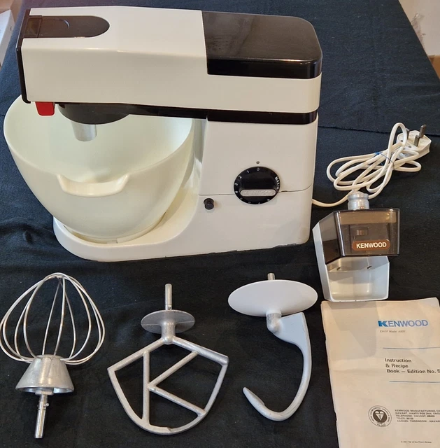 KENWOOD CHEF - A901 - White / Black trim. With A927 Cream Maker! £115. ...