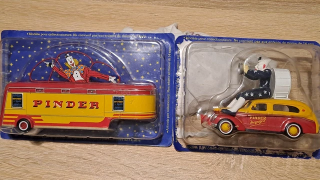 ALTAYA CIRQUE PINDER Matford V8 Pinder magazine, 1/43 + Remorque ...