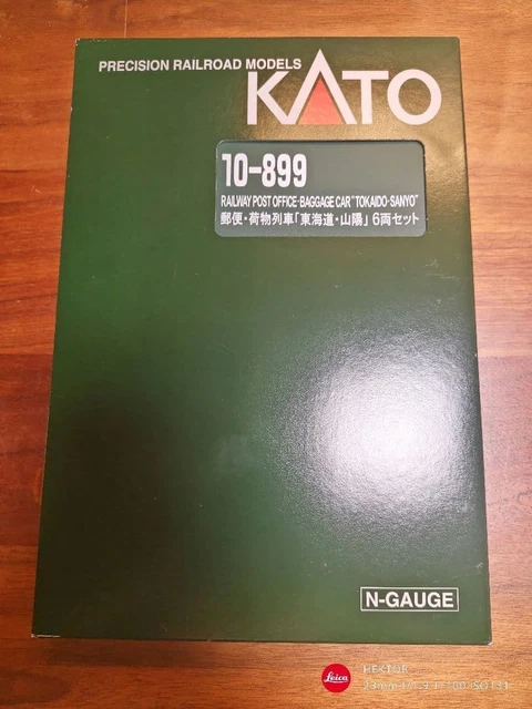 KATO N GAUGE Tokaido Sanyo Mail & Freight Train 6-Car Set 10-899 Tested ...