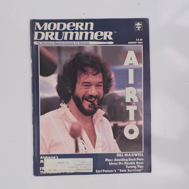 MODERN DRUMMER MAGAZINE August 1983 Airto Bill Maxwell Herndon Fran ...