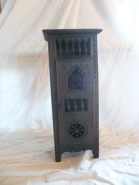 HOMME DEBOUT BRETON miniature ancien meuble de poupée bois décoration collector EUR 18,00 ...