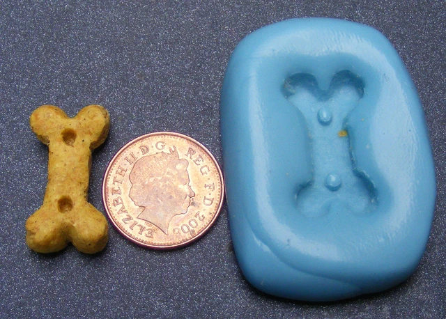 RÉUTILISABLE PETIT OS Silicone Caoutchouc Moule Nourriture Sûr Sucre ...