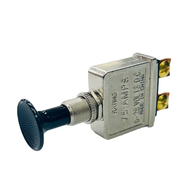 75% Off Deals Heavy Duty Switch 75 AMP Heavy Duty Metal Push Pull On ...